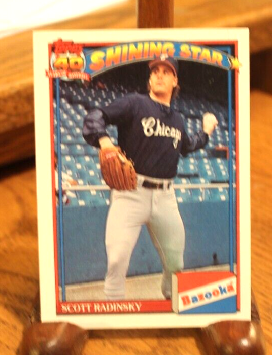 1991 Topps Bazooka Shining Stars Scott Radinsky Card #22 | eBay