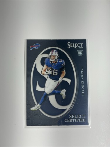 2023 Panini Select Dalton Kincaid Rookie RC Certified Buffalo Bills NFL ...
