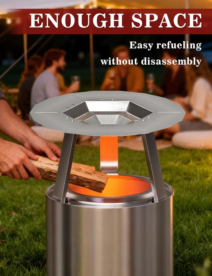 Heat Deflector for Solo Stove Ranger, 15" Heat Deflector for Solo Stove ...