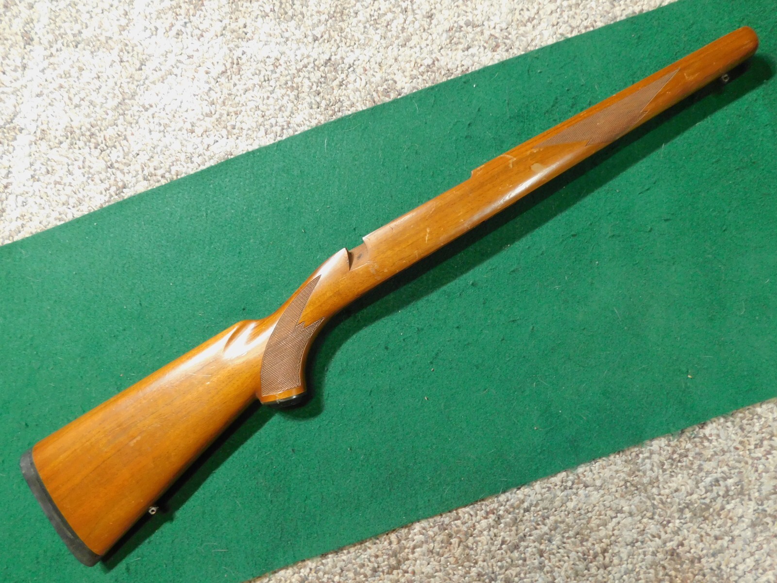 Ruger M77 Tang Safety Stock Checkered Walnut Long Action RH Original #3 ...