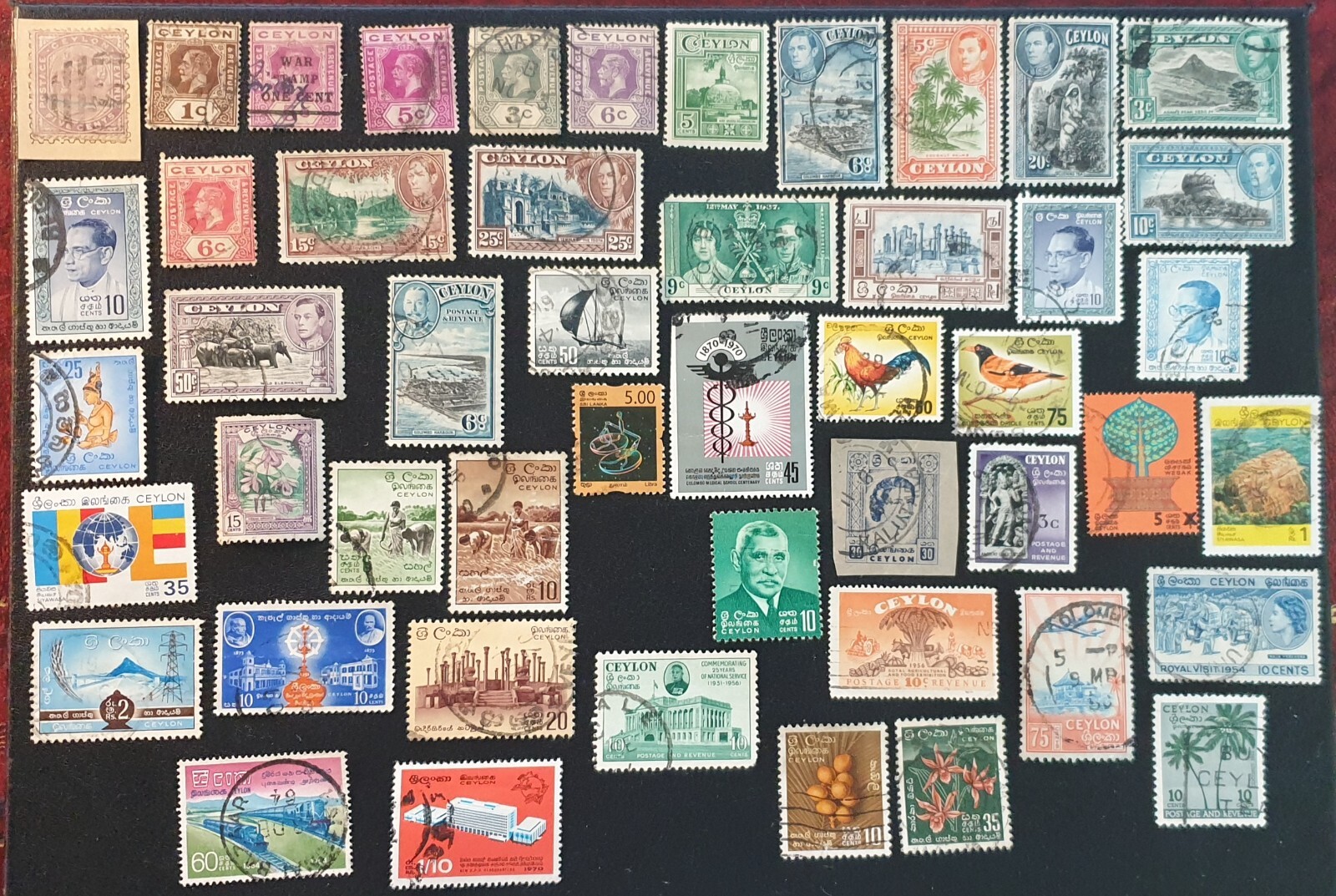 CEYLON Mixed Unchecked Stamps /1563/ | eBay