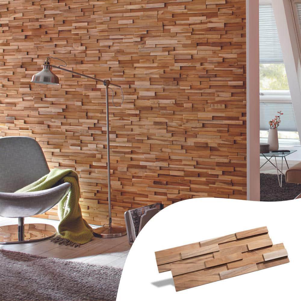 Interlock Wooden Panelling Wallpapers A.S. Création PintWalls II