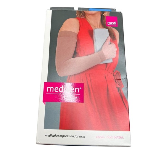 Mediven Comfort Compression Arm Sleeve Long Women's 15-20 VIII Black ...