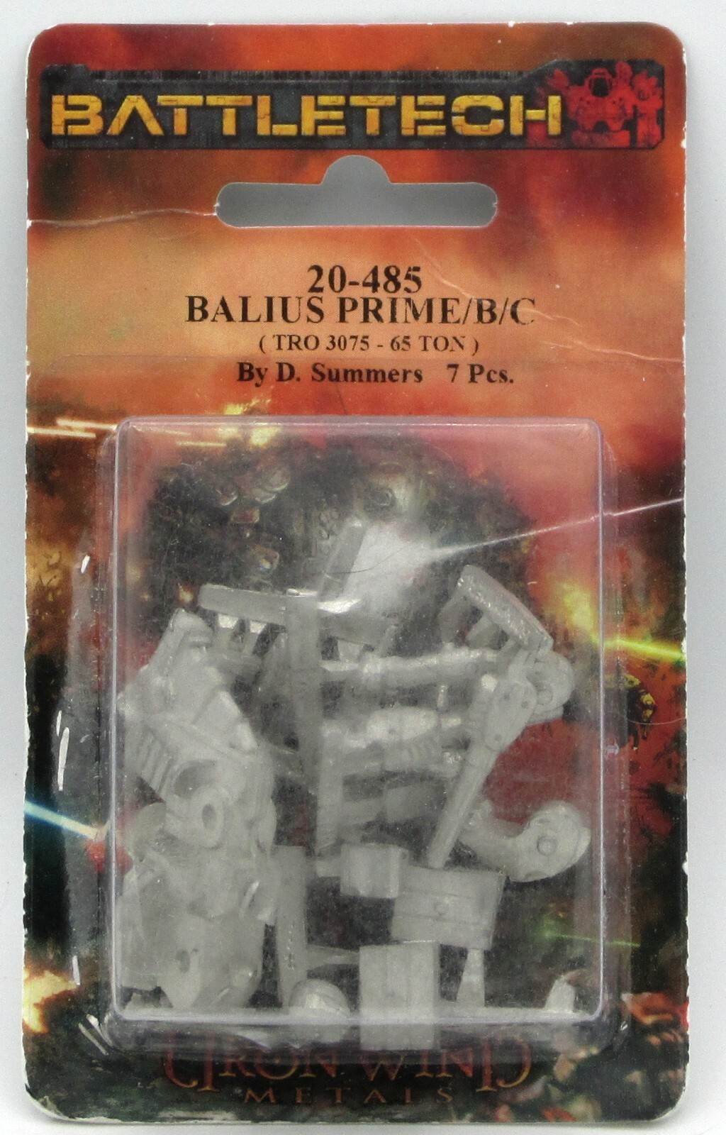 Battletech 20-485 Balius Prime/B/C (TRO 3075) OmniMech Clan Hell's ...