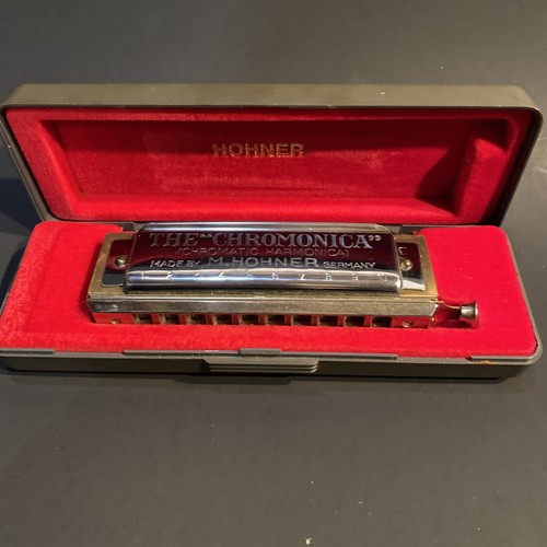 The Hohner Chromonica 260 Harmonica C ~ Germany ~ w/Snap Case | eBay