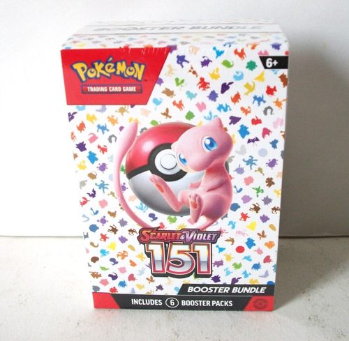 Pokemon 151 Booster Bundle Box English Sealed Scarlet Violet Packs ...