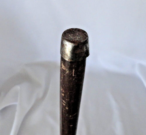 Vintage Antique DEWAR HIGHLANDER Heavy Metal Knob Walking Stick Cane ...