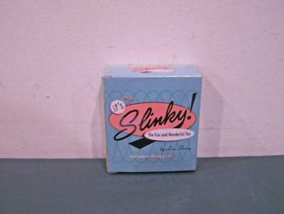 IT'S MINI SLINKY ! JR. LOU HARRY NIB MINIATURE SPRING COIL TOY | eBay