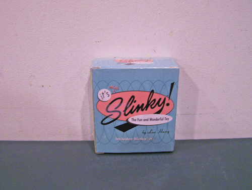 IT'S MINI SLINKY ! JR. LOU HARRY NIB MINIATURE SPRING COIL TOY | eBay