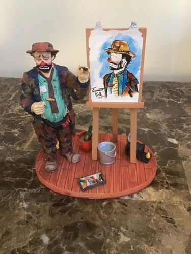 Stanton Arts Emmett Kelly Chalk Talk Self Portrait #15309 | eBay