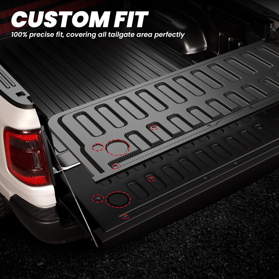 LASFIT Tailgate Mat for Ram 1500 2019-2026(Not fit Classic)TPE Liner ...