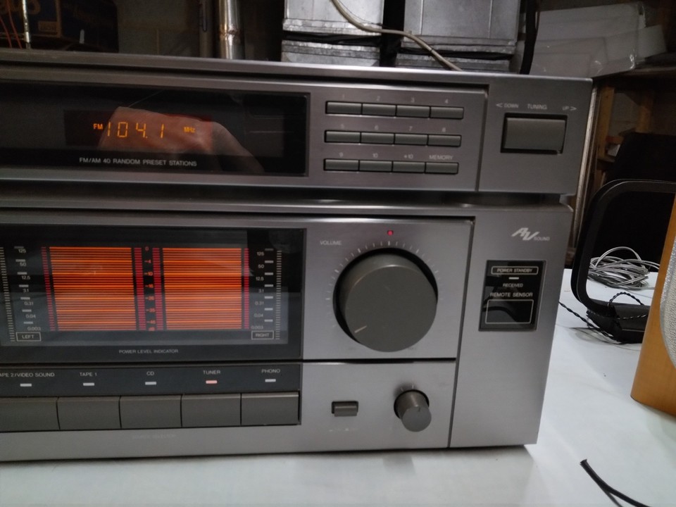 VINTAGE JVC COMPUTER CONTROLLED RECEIVER AMPLIFIER | eBay