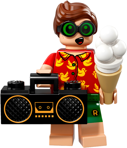 LEGO Batman Movie Series 2 Vacation Beach Robin Minifigure (71020) New ...