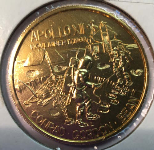 Apollo 12 Large Coin Token Medallion Yankee Clipper ENN COINS | eBay