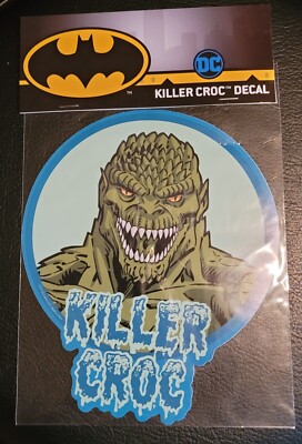 DC Comics Killer Croc Decal DC World’s Finest Exc CultureFly Batman ...