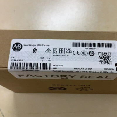 New Sealed Allen Bradley 1756-L8SP GuardLogix 5580 L8 Safety Partner US ...