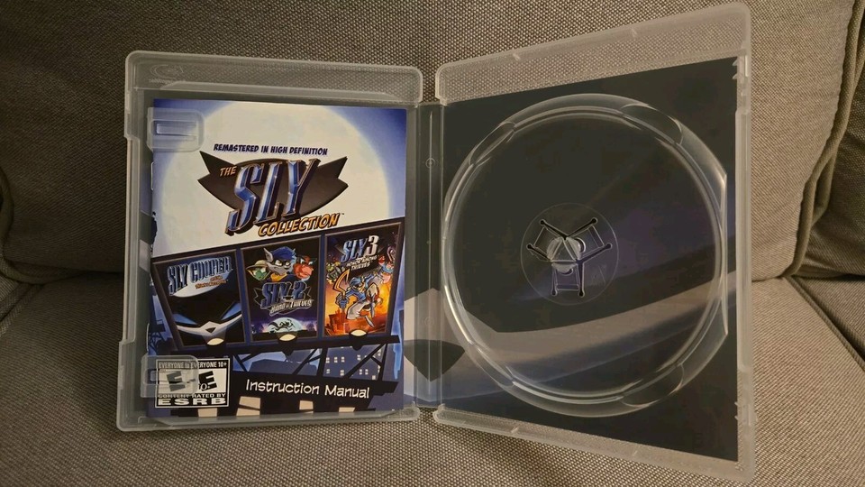 Sly Cooper Collection AUTHENTIC CASE AND MANUAL ONLY (Sony PlayStation ...