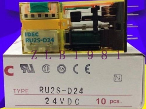 10PC NEW IDEC Relay RU2S-D24 24VDC | eBay
