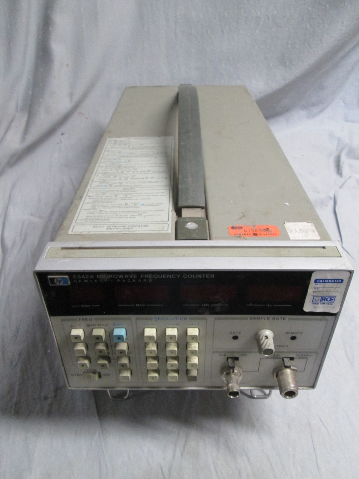 HP Hewlett Packard 5342A Microwave Frequency Counter UNTESTED | eBay