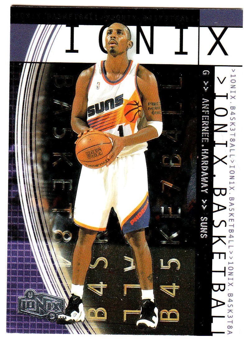 1999-00 UPPER DECK IONIX #41 ANFERNEE HARDAWAY Phoenix Suns Basketball ...
