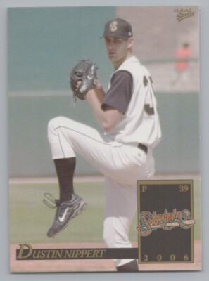 Dustin Nippert 2006 MultiAd Tucson Sidewinders Diamondbacks Minor ...