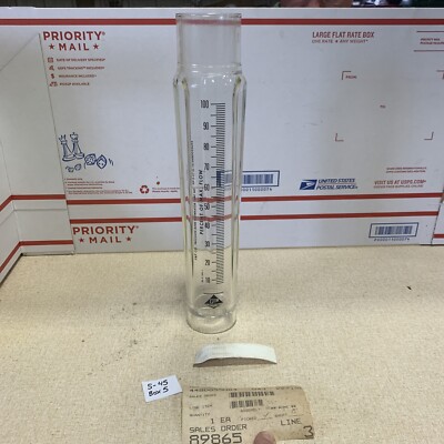 Fisher & Porter Co Precision Bore Flowrator Tube FP-2-27-G-10 ...