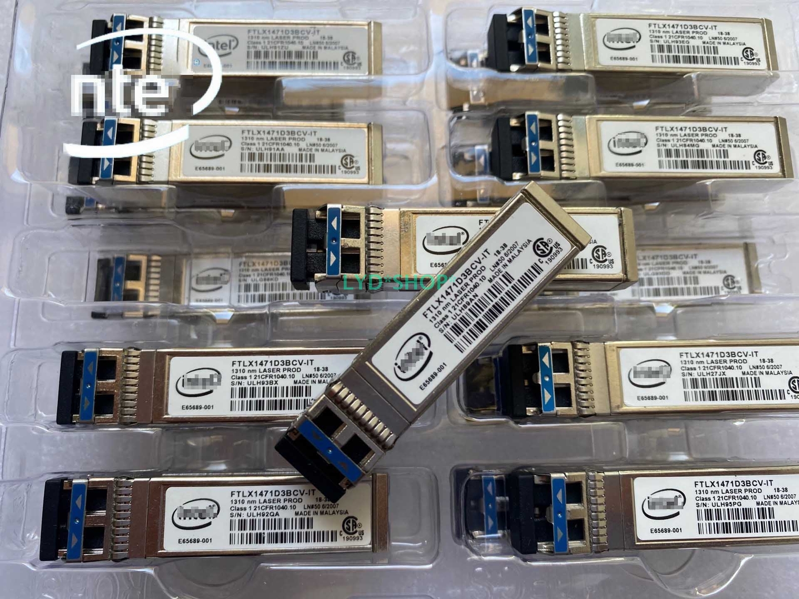 10pc/box FTLX1471D3BCV-IT 10GB SPF+ 1310nm 10G single-mode module | eBay