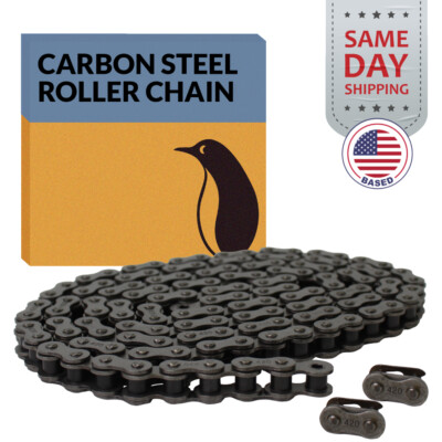 420 x 10 feet Motorcycle Chain for 110cc SSR 125CC Dirt Pit Bike Roller ...