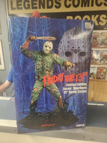 Neca Reel Toys Friday The 13th Limited Edition Jason Voorhees 15" Resin ...