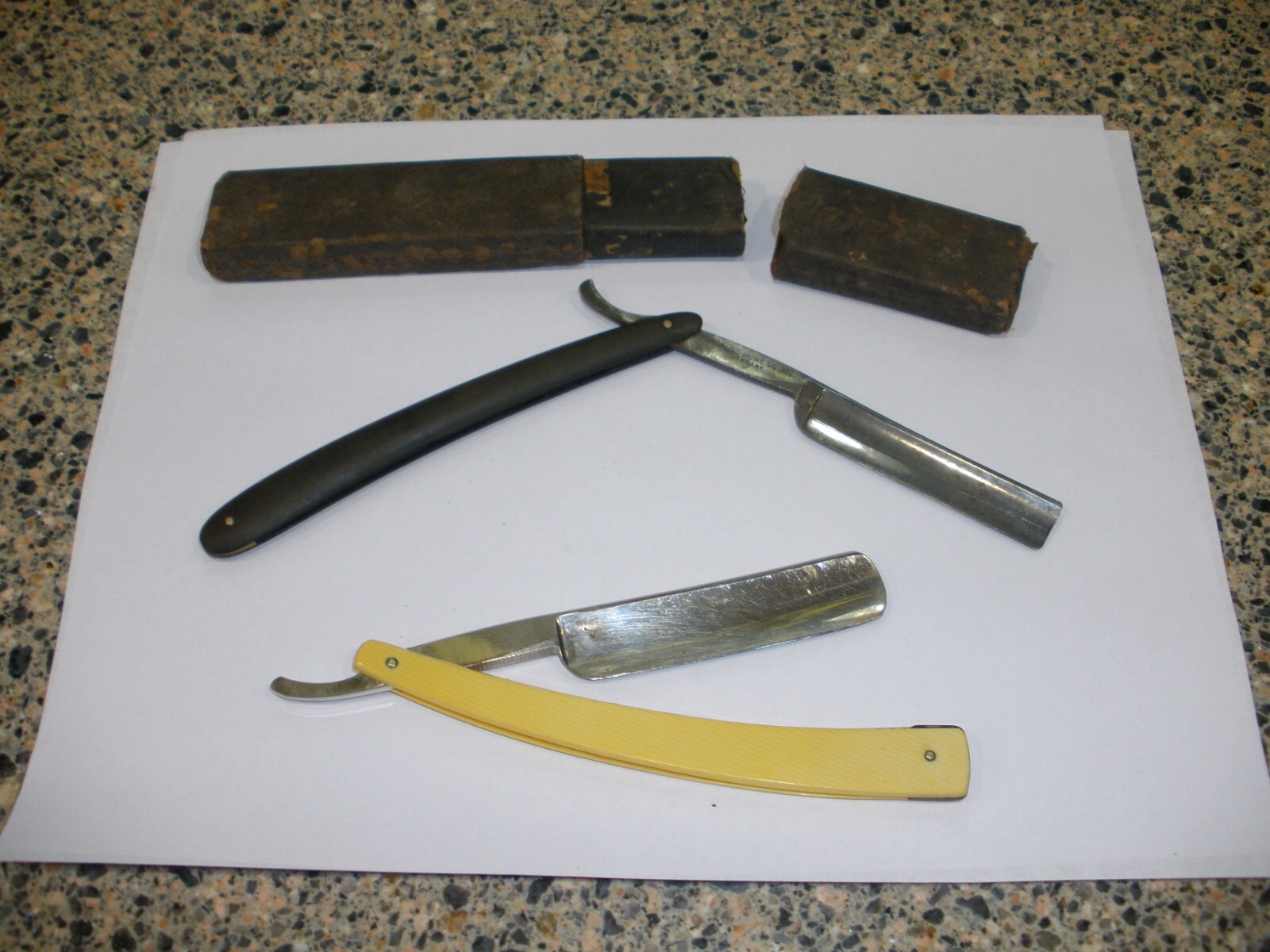 Vintage Keen Kutter K18 Simmons Hardware Germany Straight Razor and 1 ...