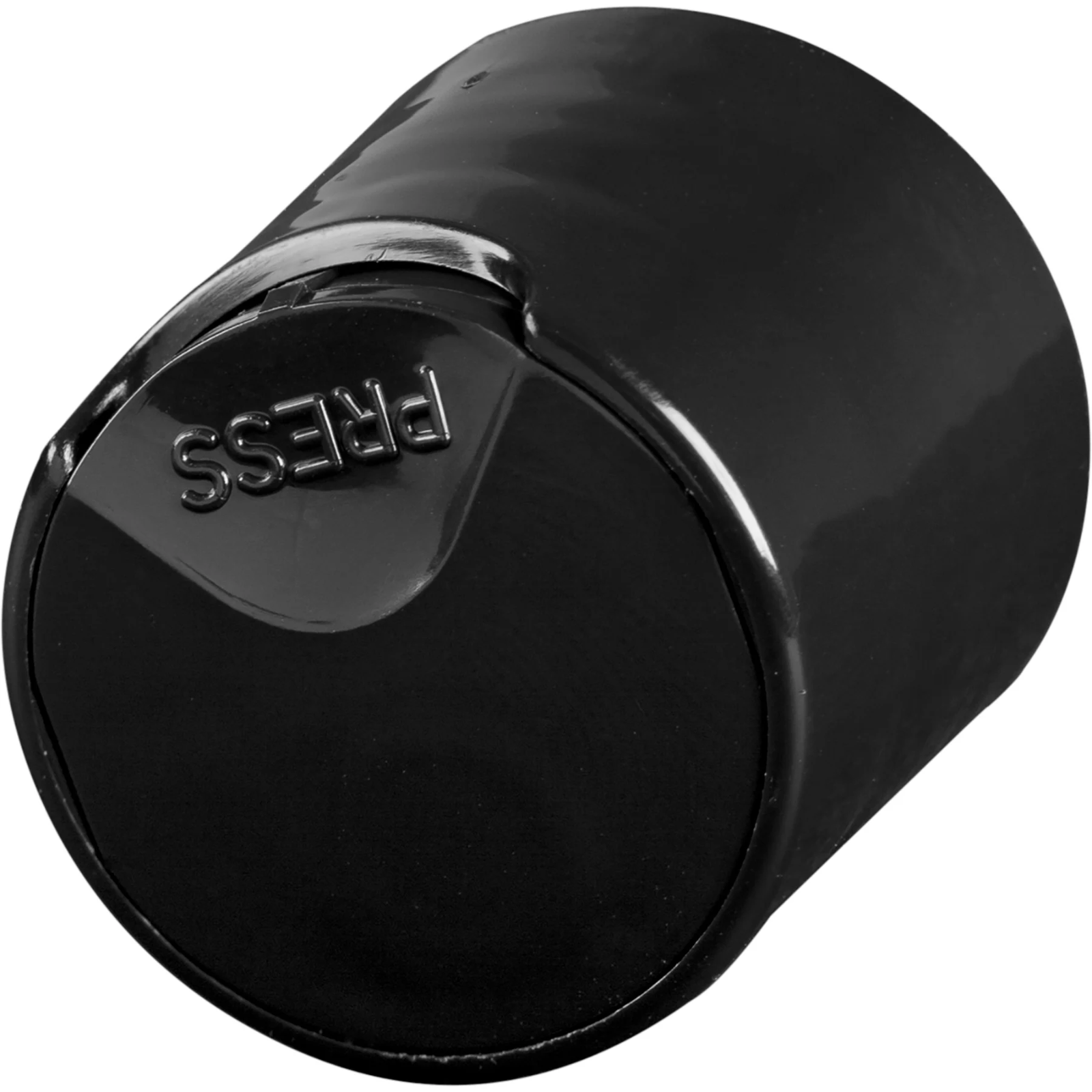24/410 BLACK Disc dispensing Push Smooth bottle Cap / top 24/410 - 100 ...