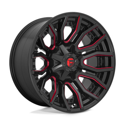 Set of 4 Fuel Off Road D712 RAGE Wheels 20X10 8X170 BLACK-RTTC -18MM | eBay