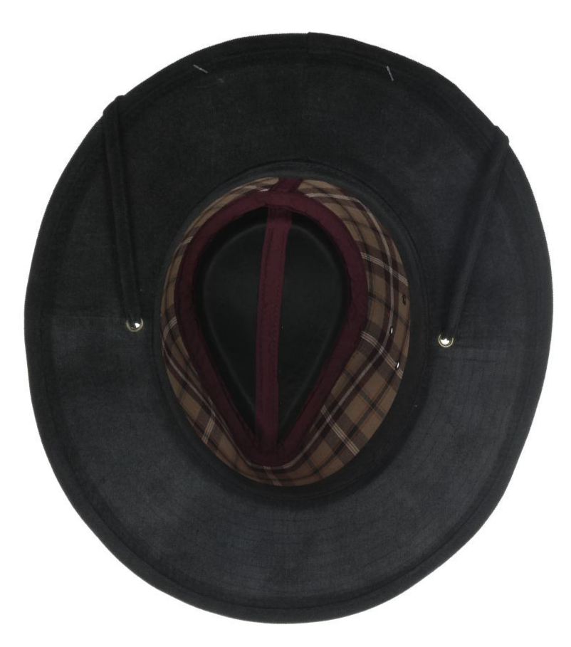 NEW DPC BLACK MEN SHAPEABLE HAT M L XL * OUTBACK SAFARI HIKE FISH HUNT ...