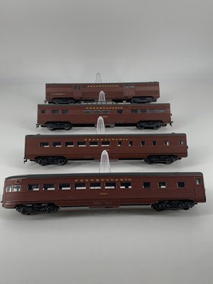 Athearn HO Scale PRR Pennsylvania Streamliner Passenger Cars, Set Of 4 ...