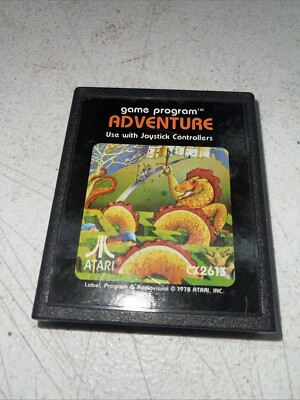 Arcade Atari 2600 Game Program Adventure Cartridge NOT TESTED | eBay