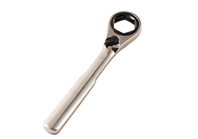 22mm 6pt Female Pass-Through Reverse Ratchet Wrench f Bolt & Go Pass ...