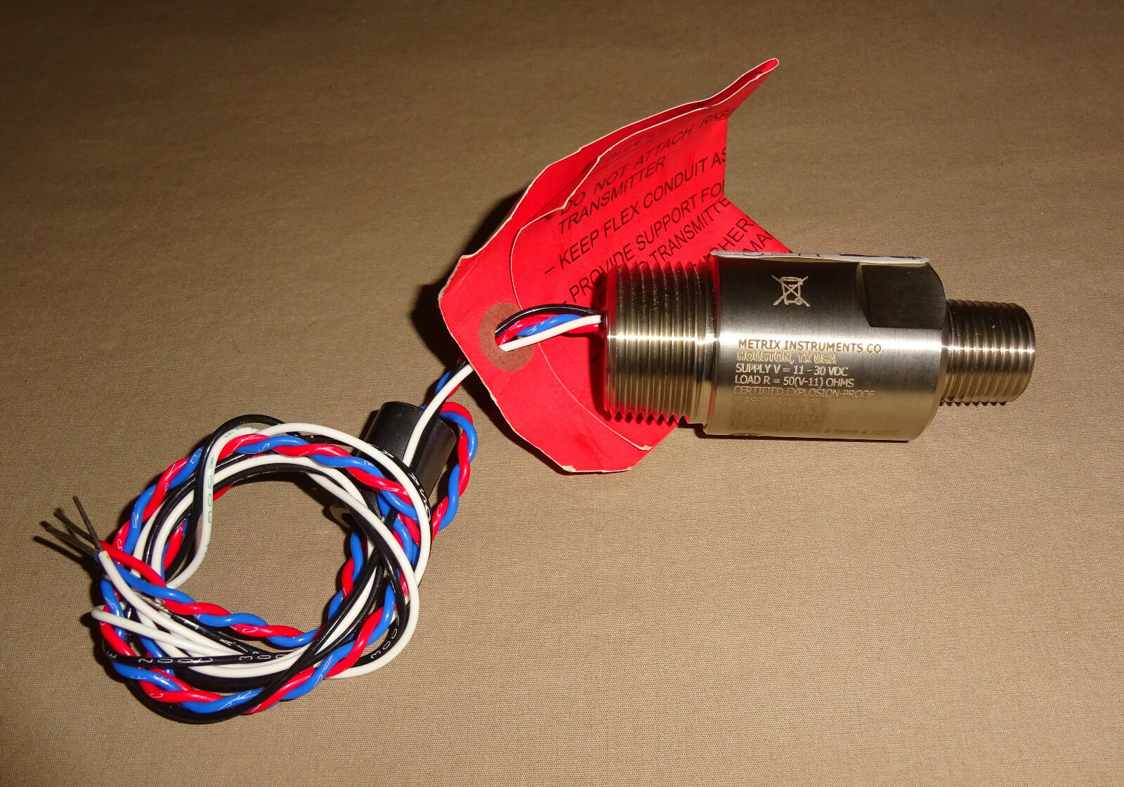 Metrix Instrument ST5484E-121-121-00 Vibration Transmitter NEW | eBay