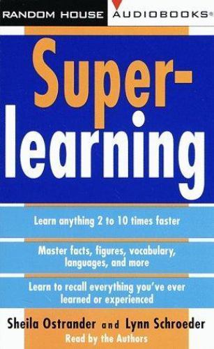 Superlearning by Sheila Ostrander (1987, Audio Cassette / Audio Cassette, Abridged edition) for ...