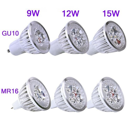 10x MR16 / GU10 LED Light Bulb 9W 12W 15W Spotlight Downlight Lamp AU ...