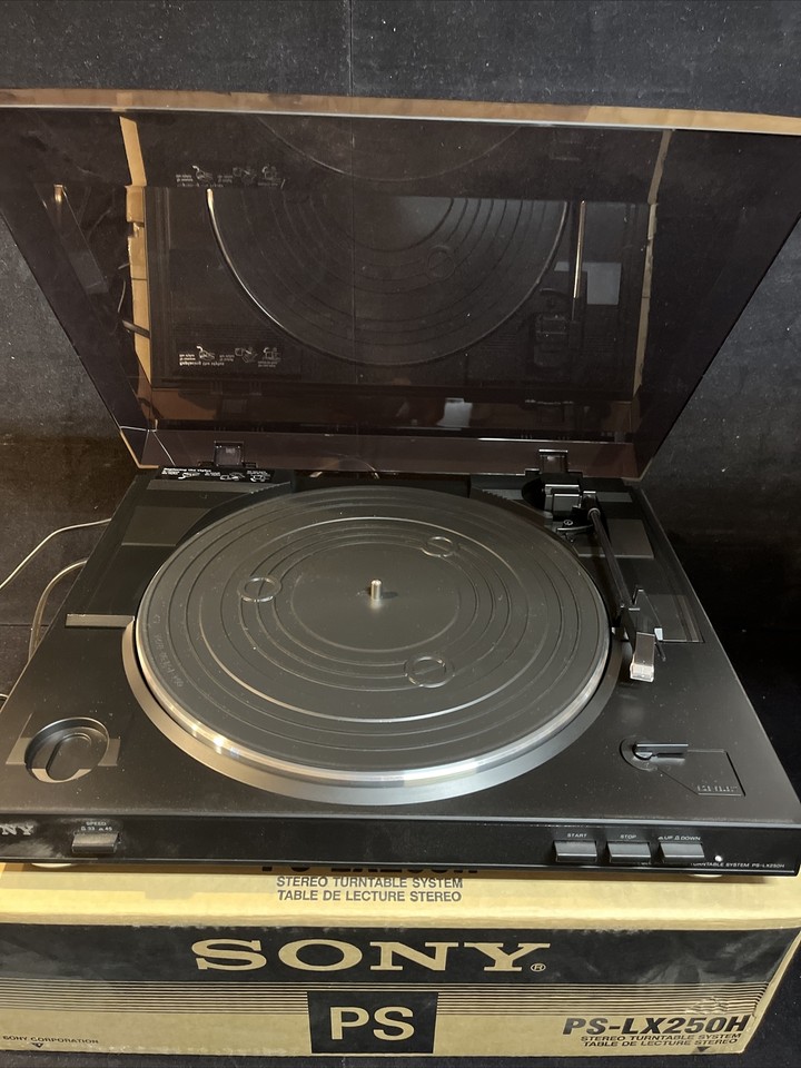 Sony PS-LX250H Stereo Full Automatic Turntable System Record Player | eBay