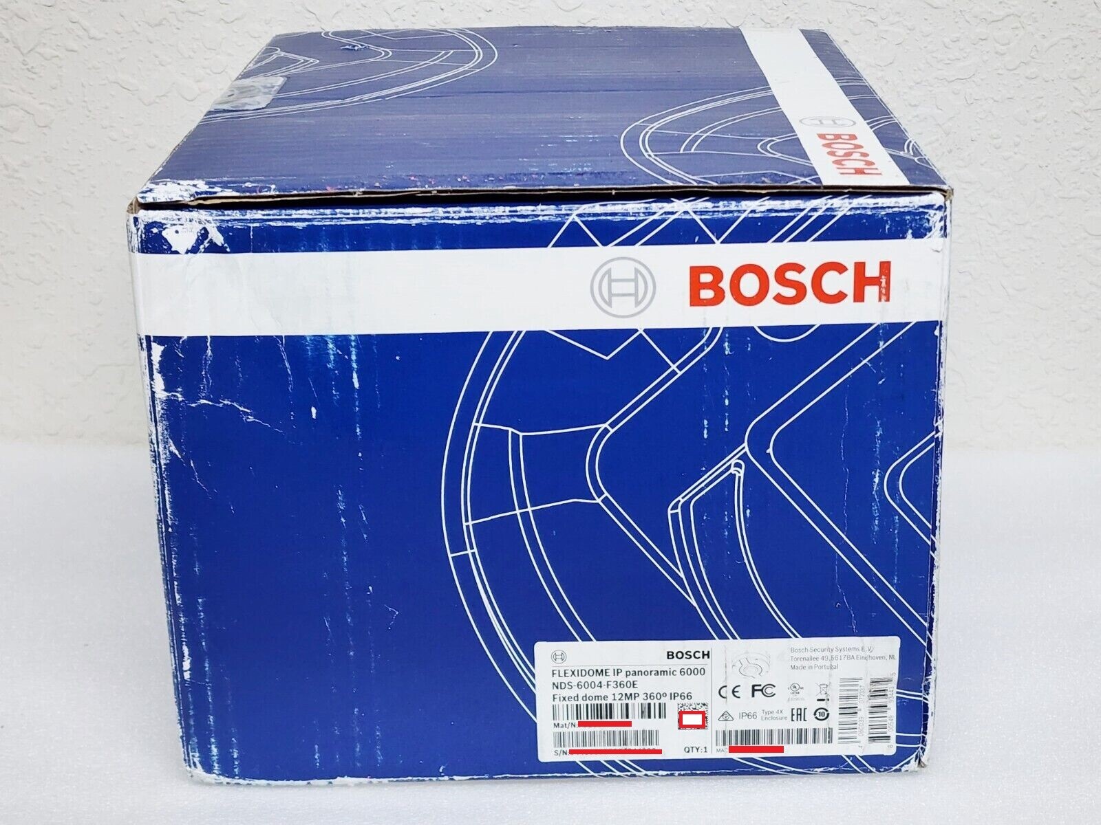 Bosch Outdoor Camera FLEXI DOME IP Panoramic 6000 360° 12MP NDS-6004 ...
