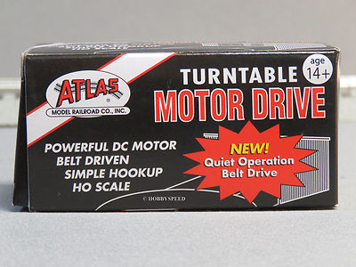 ATLAS HO TURNTABLE MOTOR DRIVE track rail train turn table roundhouse ...