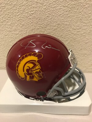 Keith Rivers Signed USC Trojans Mini Helmet Tristar | eBay