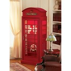Design Toscano British Telephone Booth Display Cabinet | eBay