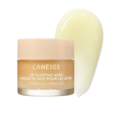 LANEIGE Lip Sleeping Mask Vanilla 20g Lip Balm Cream Lip Nighttime ...