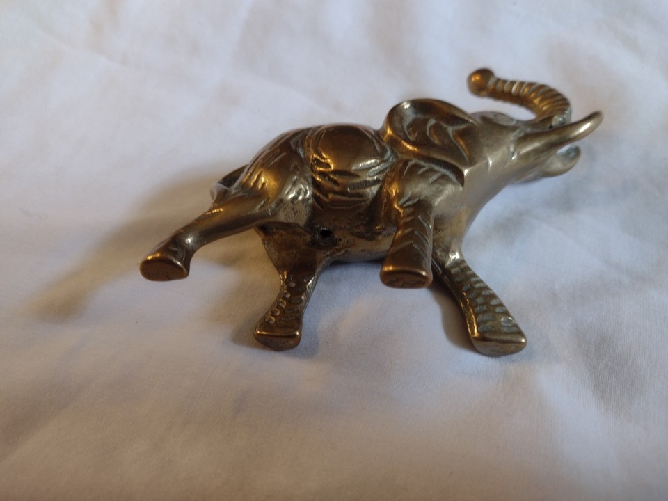 Vintage Brass Animal Figurines Lot Seal Mouse Quail Duck Elephant | eBay