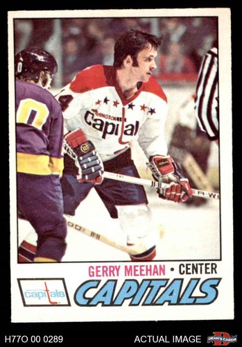 1977 O-Pee-Chee #53 Gerry Meehan Capitals-Hockey 5 - EX | eBay