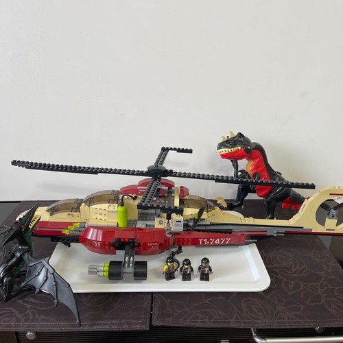 LEGO 7477 T-1 Typhoon vs. T-Rex Dino Attack without Box 2005 from japan ...
