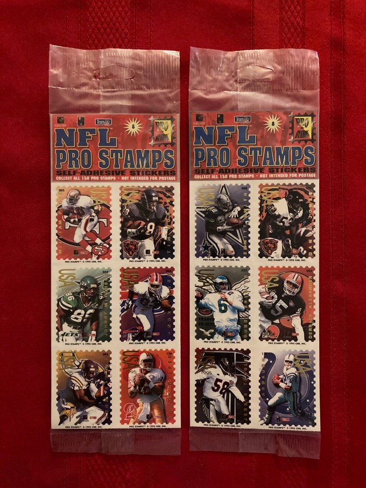 1995 NFL Pro Stamps stickers / You pick 'em / SIP / Aikman / Marino ...