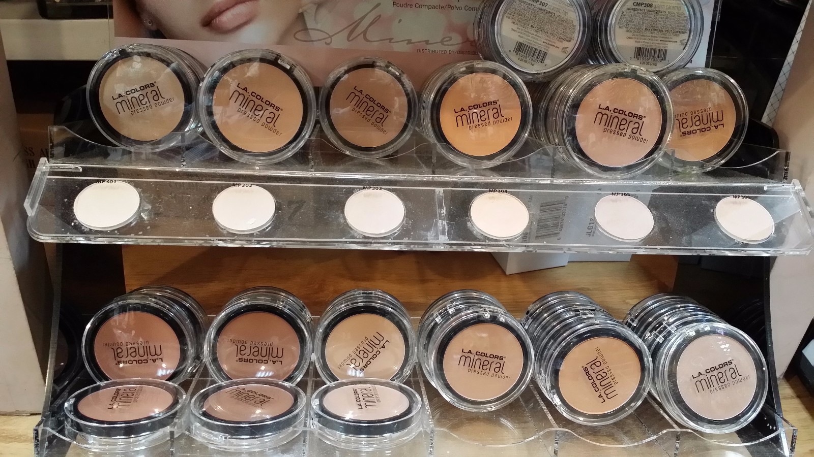 LA Colors Mineral Pressed Powder (Available in 15 Shades) - Pack of 3 ...